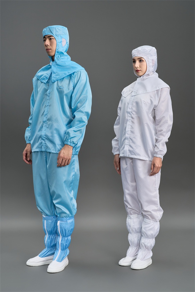 Cleanroom two-piece suit