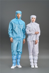 Cleanroom two-piece suit